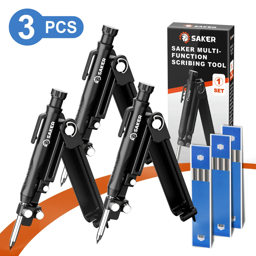 Saker-Scribing-Tools-Multi-function-Construction-Pencil-Adjustable ...
