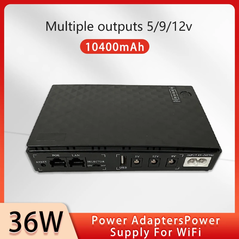10400mAh-Mini-Portable-UPS-36W-5V-9V-12V-For-WiFi-Router-Large-Capacity ...