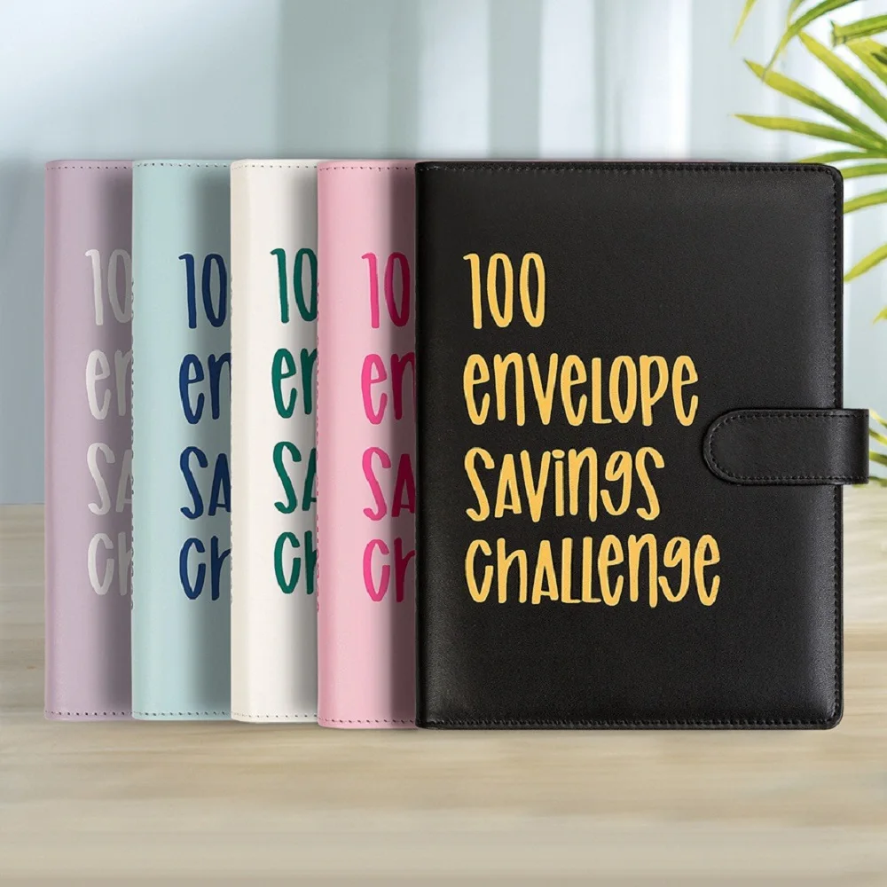 100-Envelope-Cash-Savings-Challenge-Saving-Challenge-Envelop-Book ...