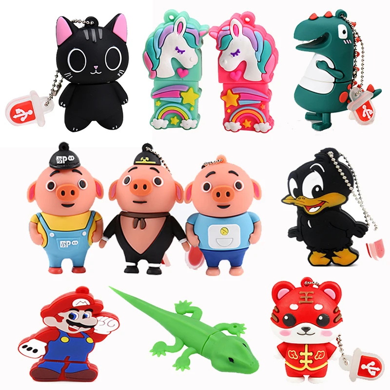 House – clé USB en forme de lézard, support à mémoire de 16GB 8GB 4GB ...