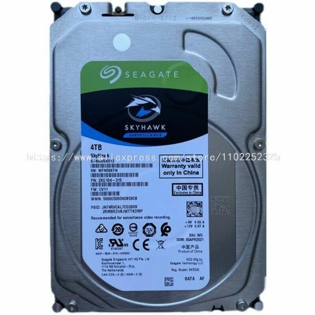 Seagate SkyHawk 2TB Surveillance Hard Drive 64MB Cache SATA, 58% OFF