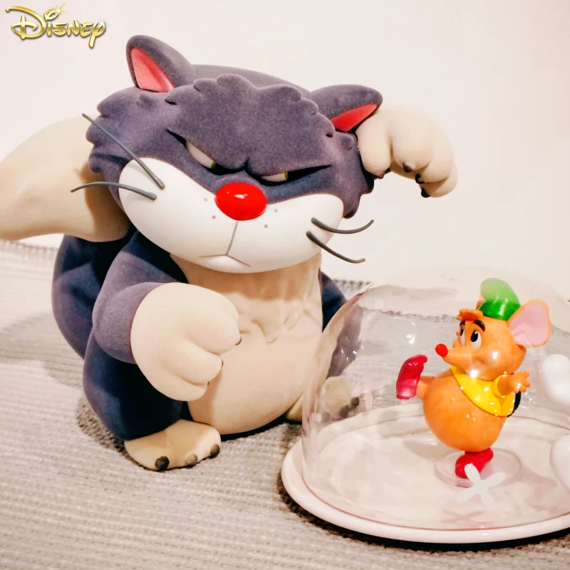 Miniso-Disney-Cenicienta-Anime-figura-Lucifer-Kawaii-mu-eca-15cm ...