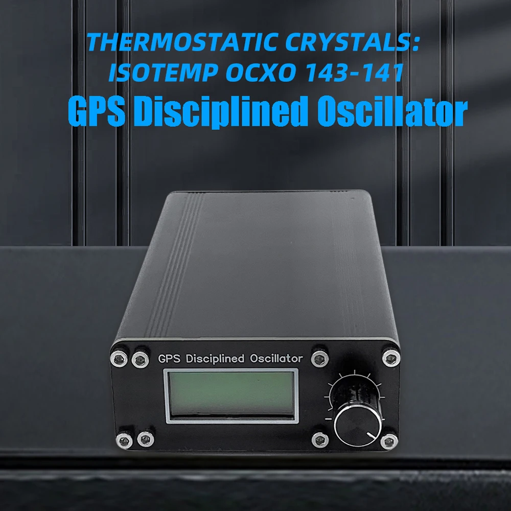 NEW GPSDO GNSS Disciplined Color Display OCXO Frequency 10MHz 1PPS GPS ...