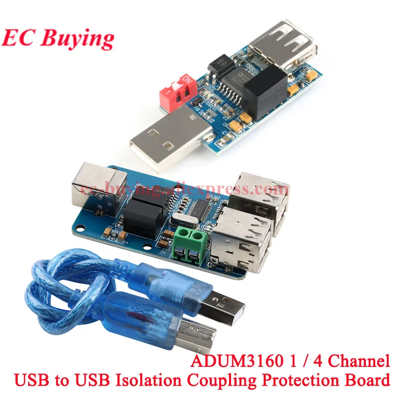10pcs ADUM3160 USB Isolation Board USB Digital Signal Audio Power ...