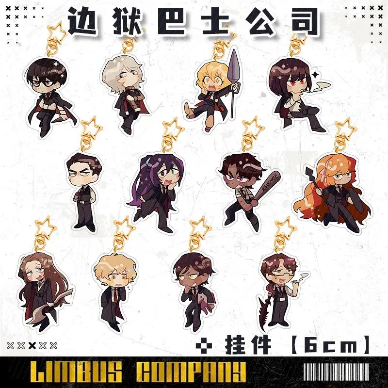 Hong Lu Sinclair Rodion Gregor Anime KeyChain Limbus Company Men Key ...