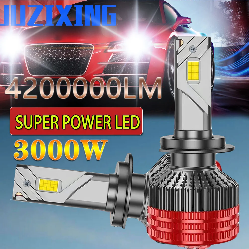 JUZIXING-3000W-Car-Headlight-Bulbs-Project-Turbo-Powerful-Lamp-6000K ...