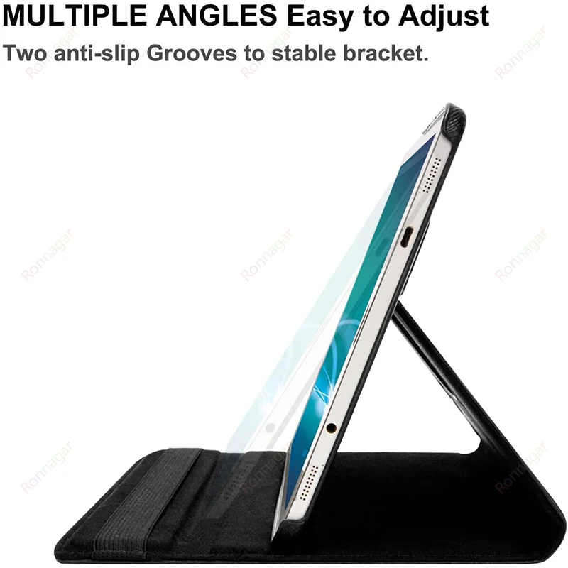 Universal 360° Rotating Stand Tablet Case Cover - Tab S9 11 inch (Light ...