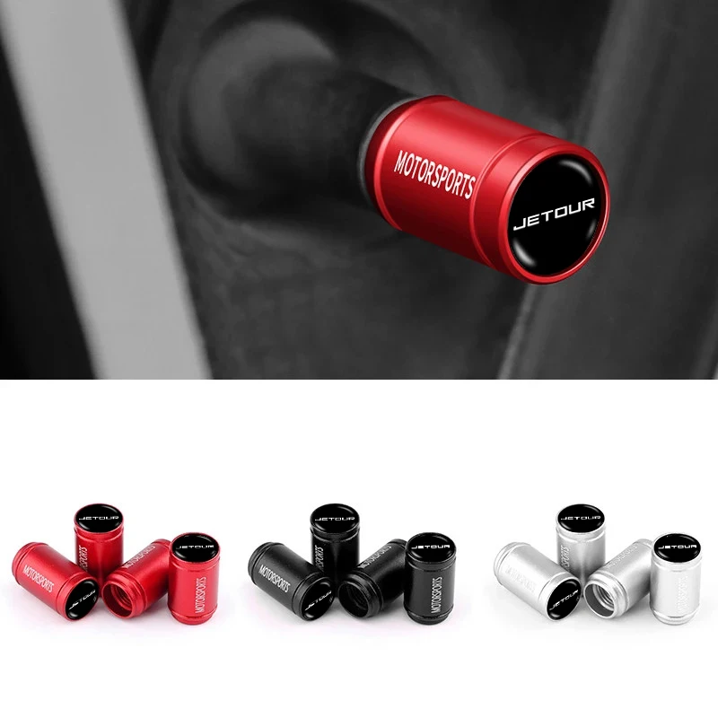 4Pcs-Car-Wheel-Tire-Valve-Caps-Tyre-Stem-Covers-For-Chery-Jetour-T2 ...