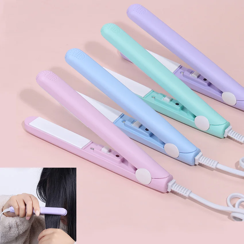 1PC-Portable-Mini-Hair-Straightener-Curling-Iron-Ceramic-Straightening ...