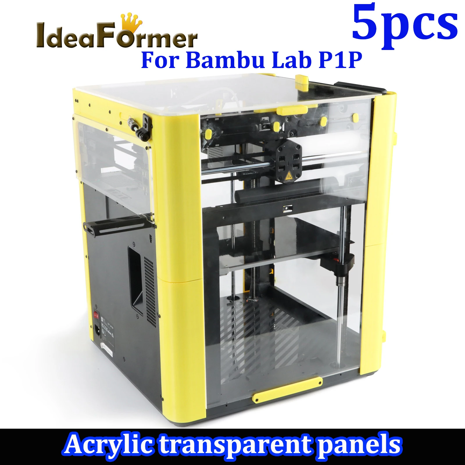 For-Bambu-Lab-P1P-3D-Printer-Magnetic-Sealing-Version-High-temperature ...