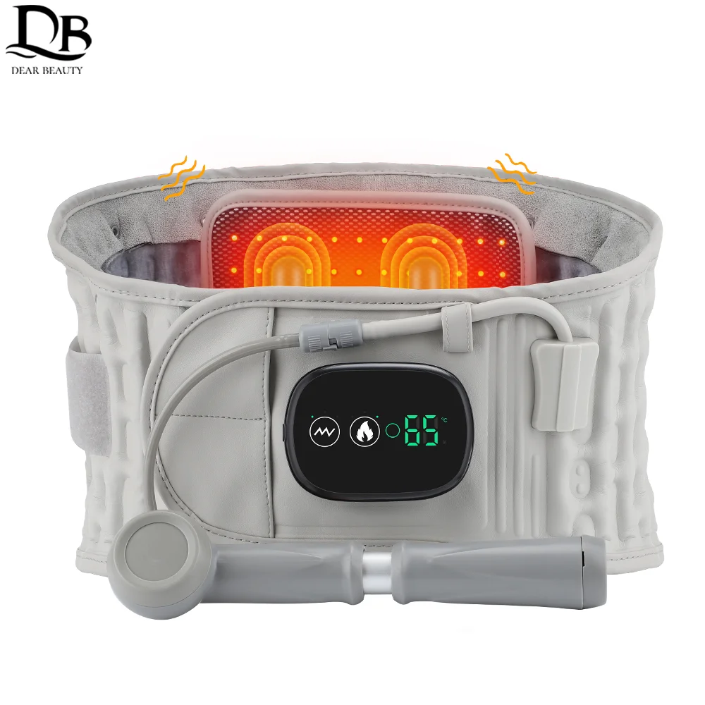Back Decompression Belt 3 Modes Heat Vibration Spinal Air Traction Belt ...