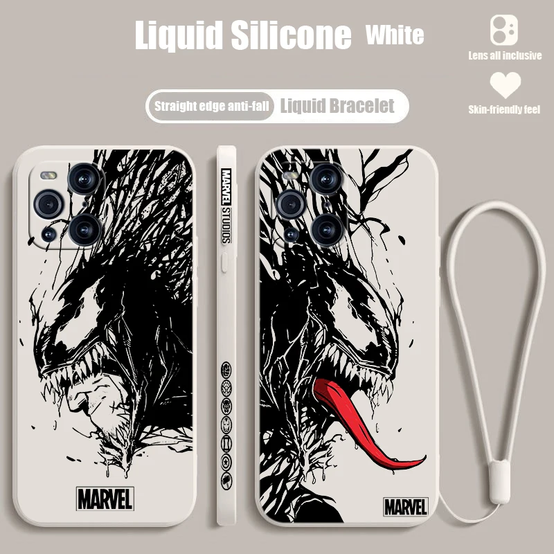 Marvel-Spiderman-Venom-For-OPPO-Find-X6-X5-X3-X2-Pro-Lite-Neo-Liquid ...