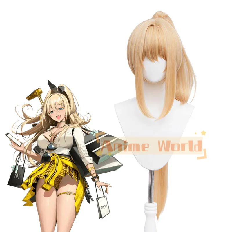 Goddess of Victory: Nikke Rupee Cosplay Wig Synthetic Hair Halloween ...