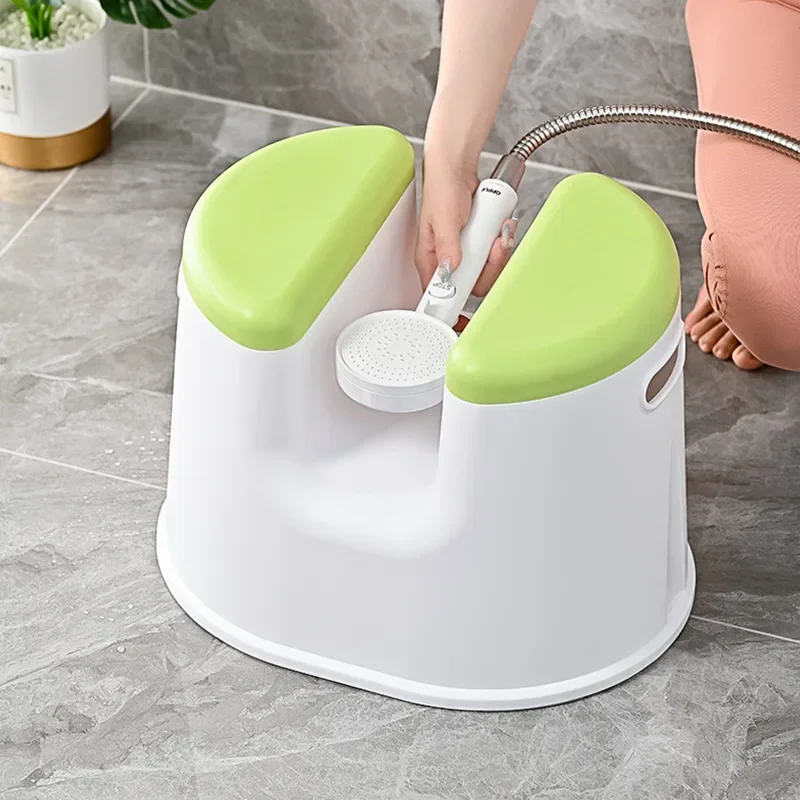 Shower-stool-and-bath-stool-thickened-adult-convenient-bathroom-stool ...