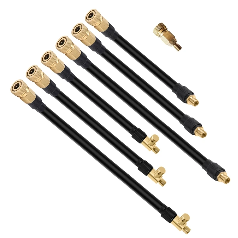 Tire-Valve-Adaptor-Flexible-Extension-Air-Hose-Inflator-Adapter ...