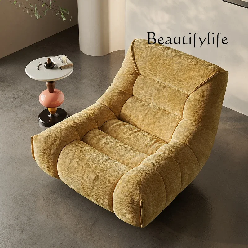 Italian minimalist rotating single sofa designer single chair retro ...