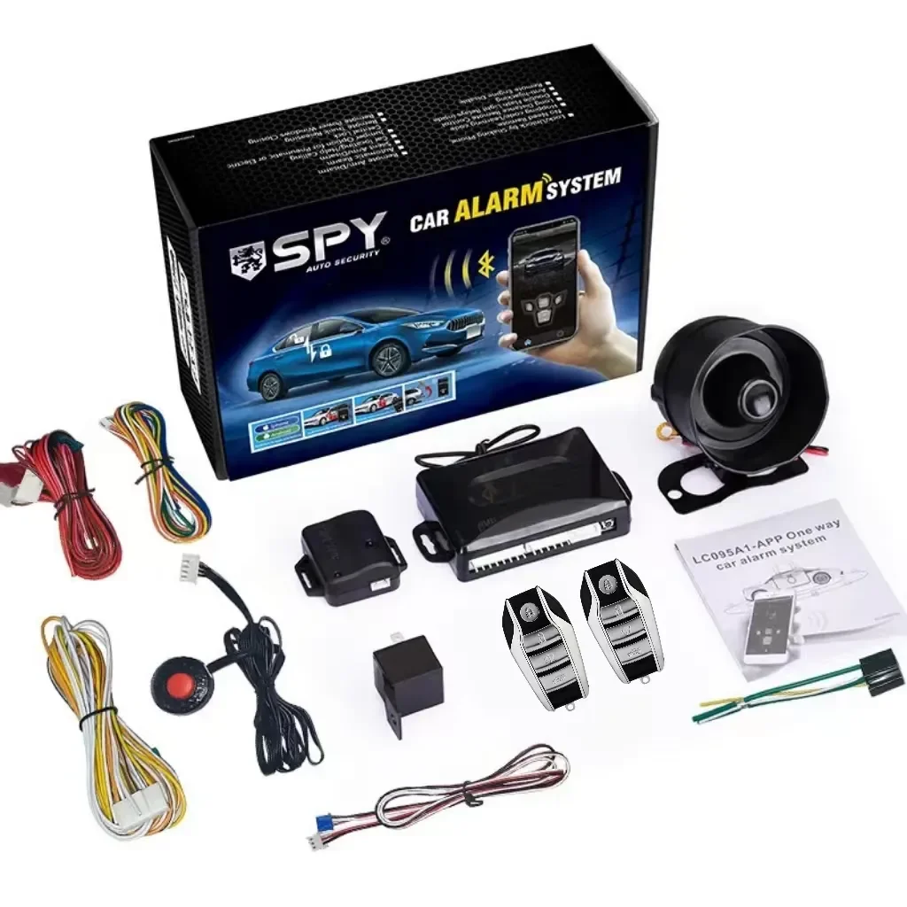 SPY-Keyless-Entry-Centra-Door-Lock-Phone-App-Bluetooth-Smart-Car-Alarm ...