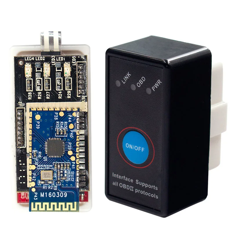 Auto Diagnostic Tool Super MINI ELM327 V1.5 With Power Switch Red ...