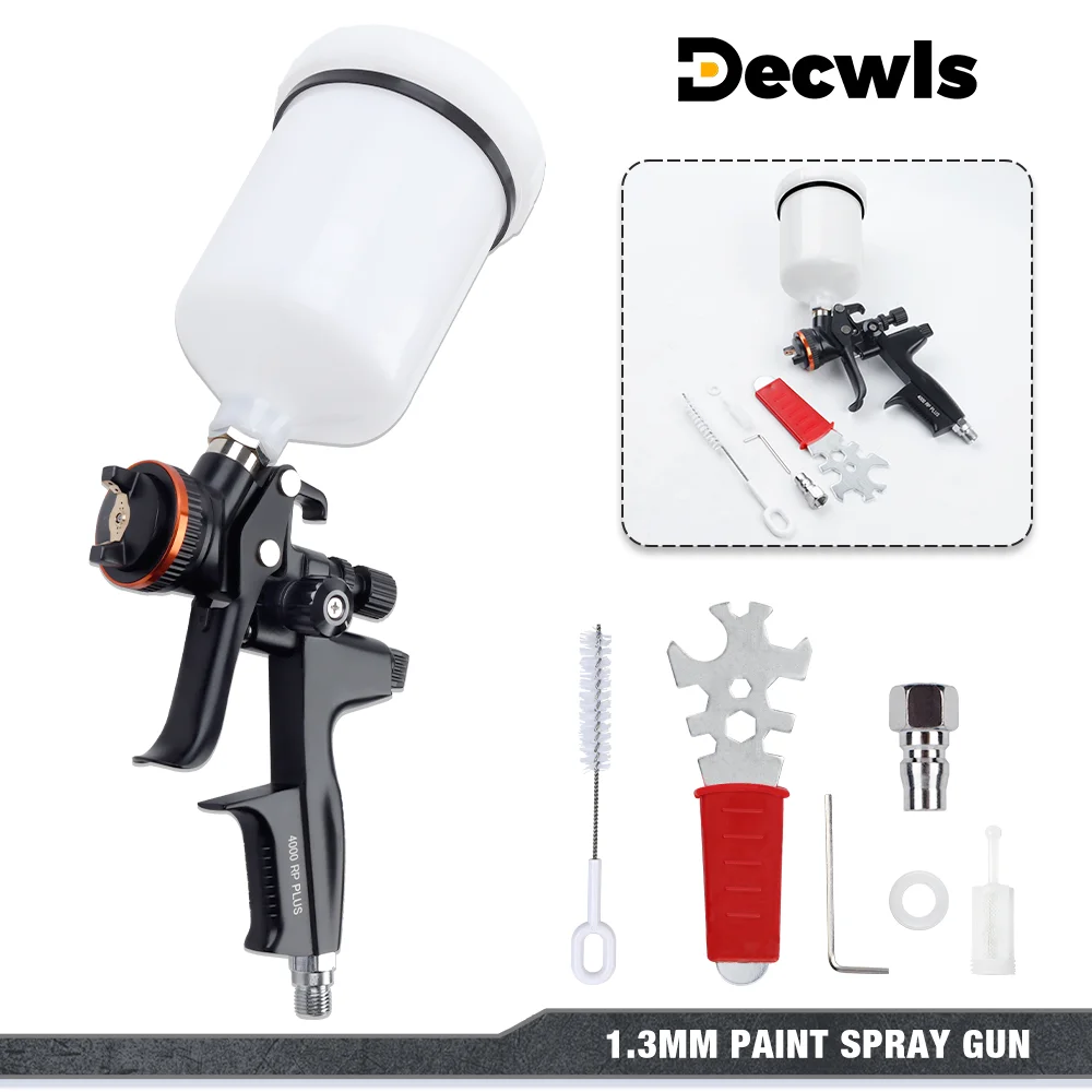 1.3mm Industrial Grade High Atomization Paint Spray Gun,RP Spray Gun ...