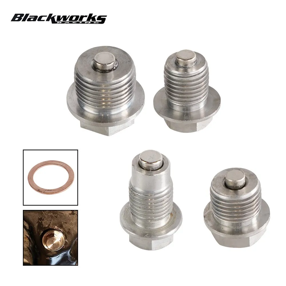 New-Stainless-Steel-Magnetic-Oil-Drain-Plug-M12x1-25-M14x1-5-M16x1-5 ...