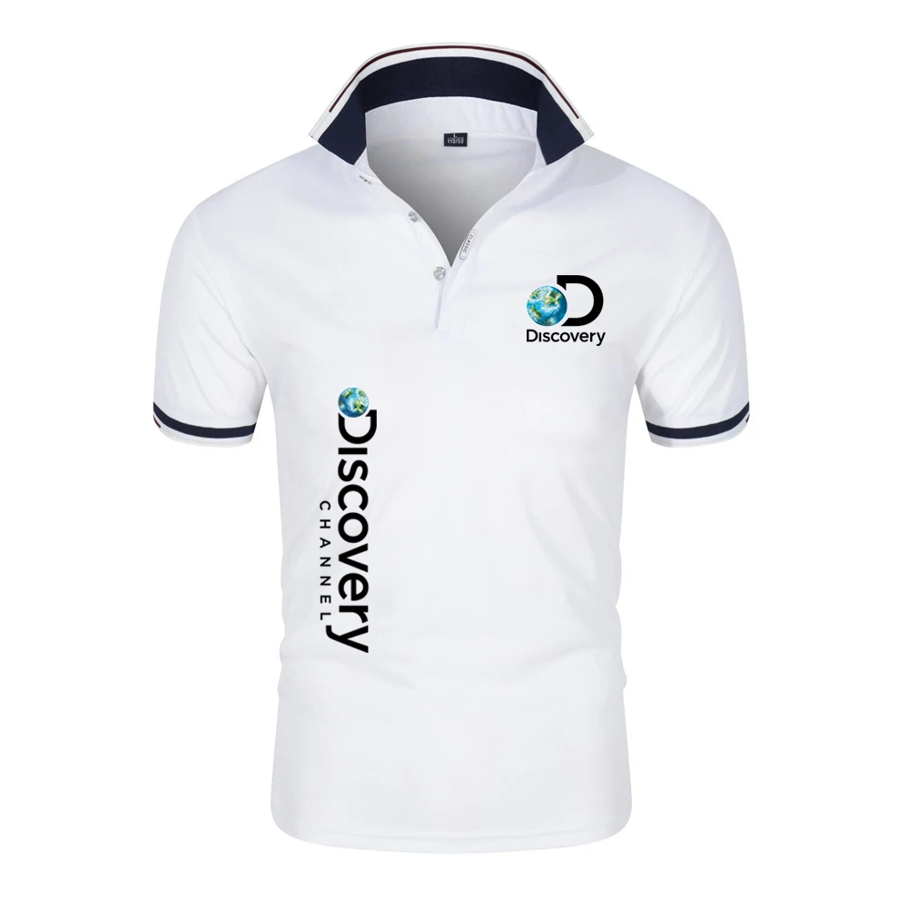 Discovery-Channel-Summer-High-Quality-Men-s-Polo-Shirt-Casual-Business ...