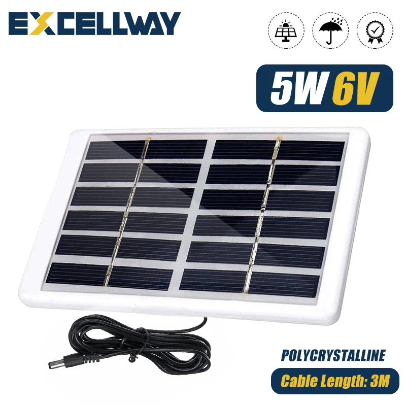 Mini-Solar-Panel-5W-6V-USB-Monocrystalline-Solar-Panel-Power-Module ...