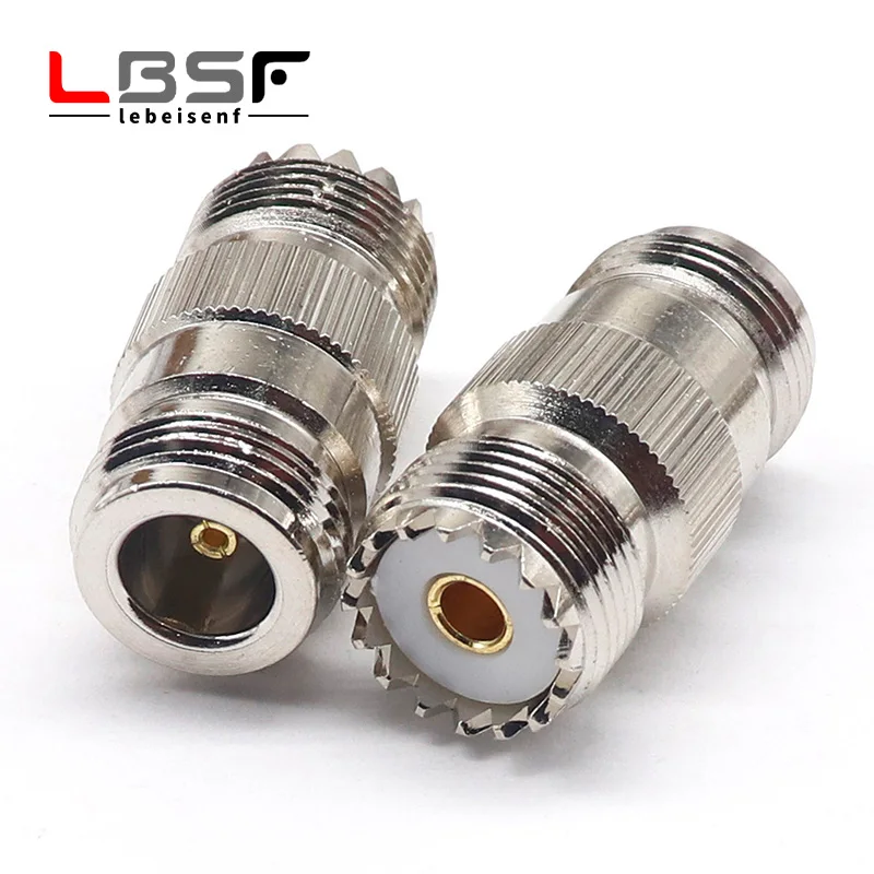 NK-UHFK-Coaxial-High-Frequency-Adapter-All-Copper-RF-Adapter-N-Female ...
