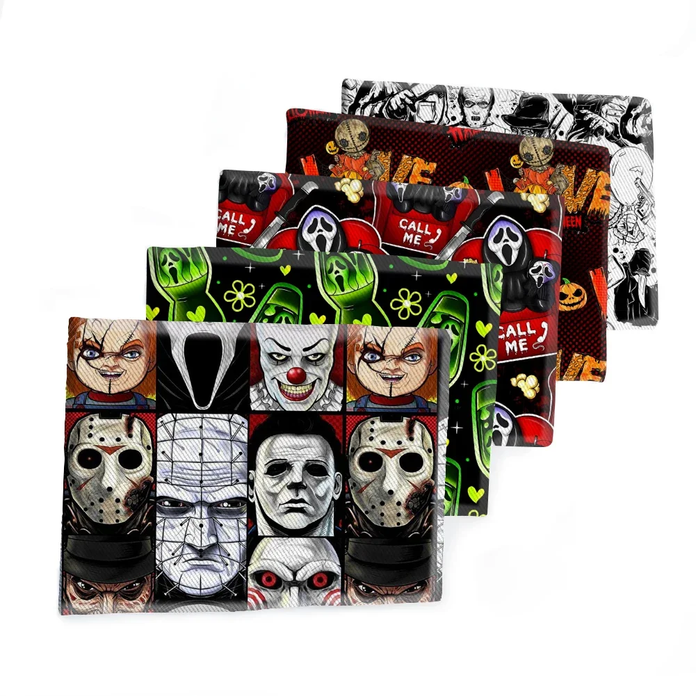 Cartoon-Horror-Movie-Character-Pattern-Printed-Twill-Fabric-for ...