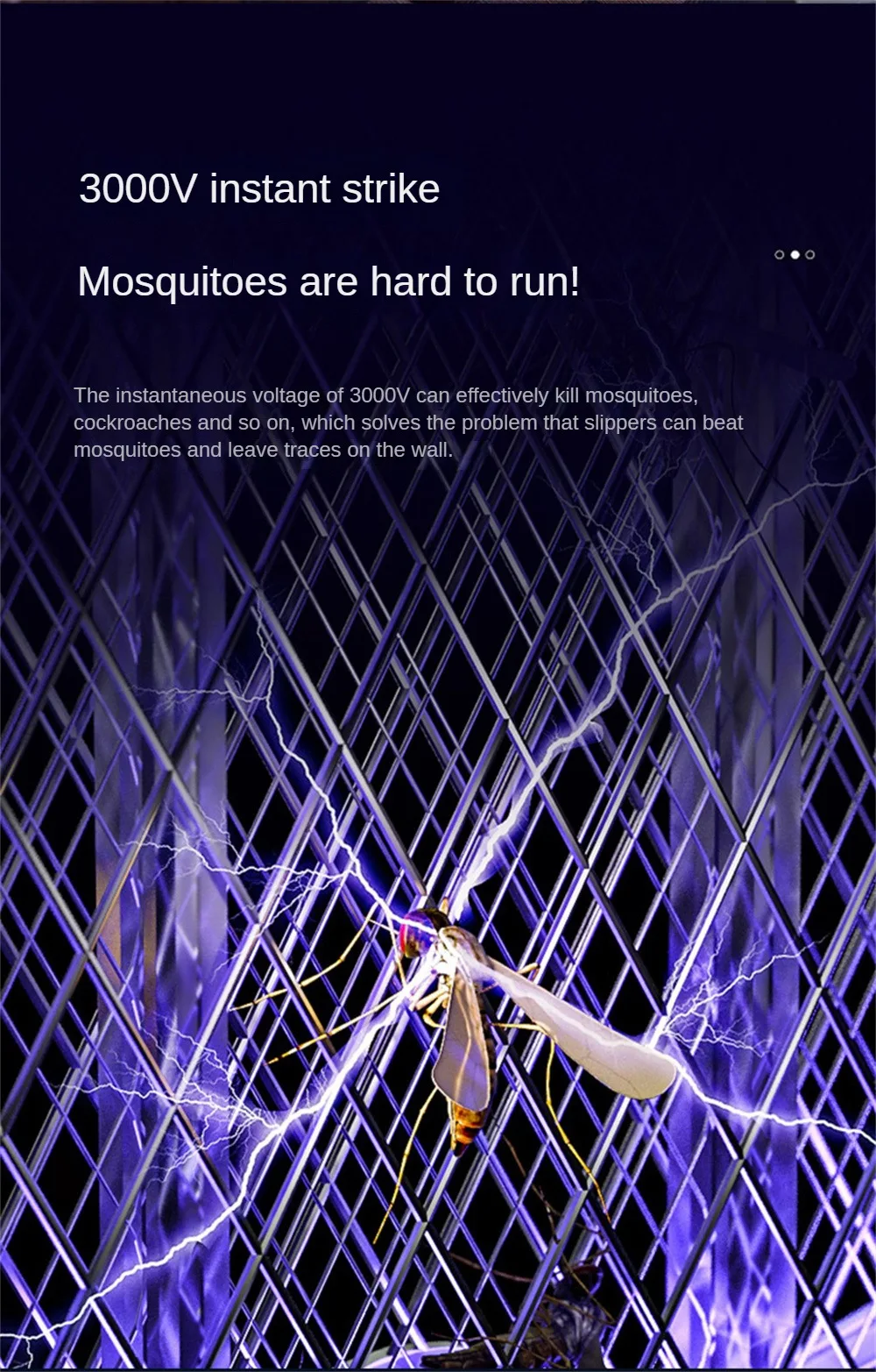 Raquette anti-moustiques électrique,aste,batterie au lithium super ...