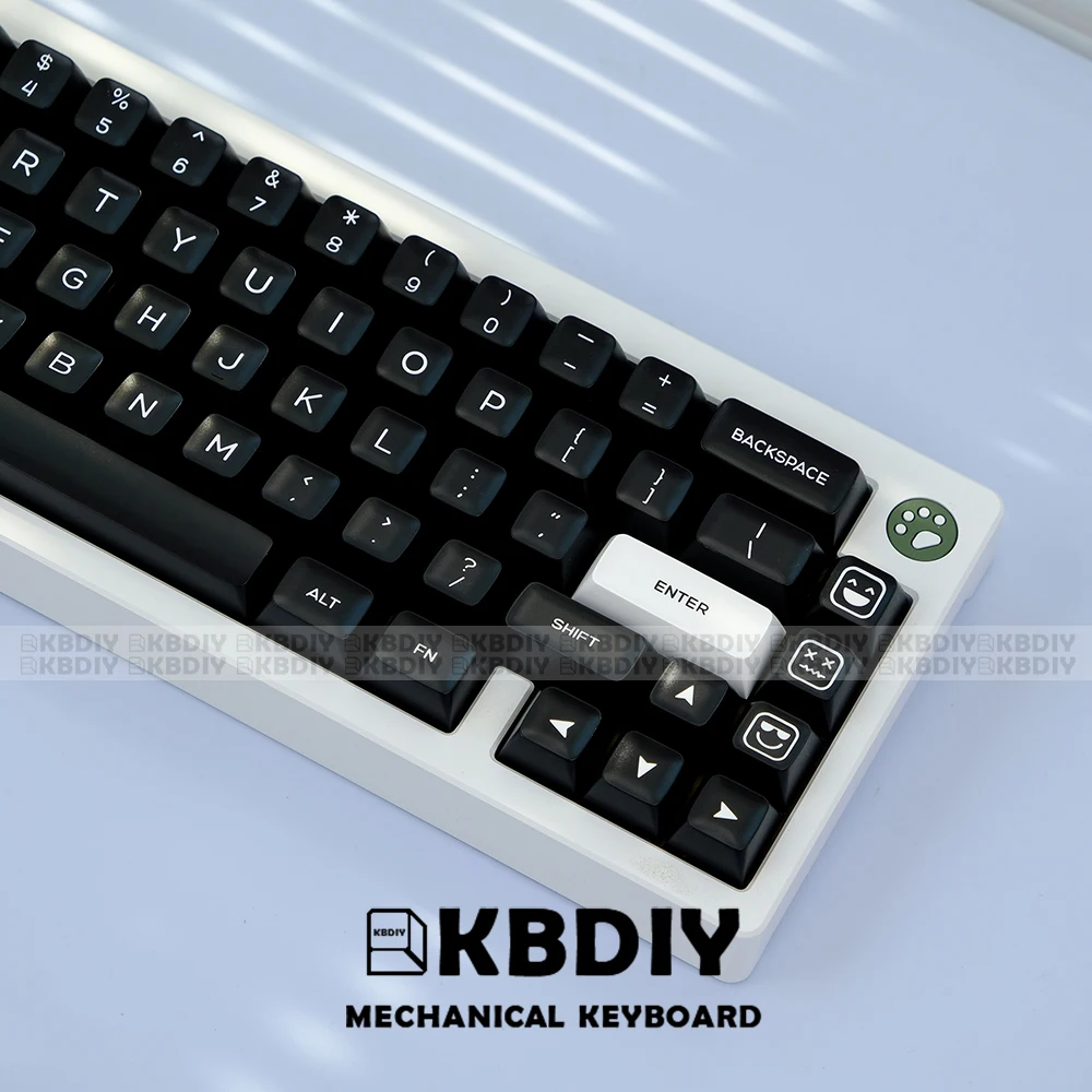 Kbdiy-gmk Wob Preto Keycap Double Shot SA Perfil Key Caps Grupo Barra ...