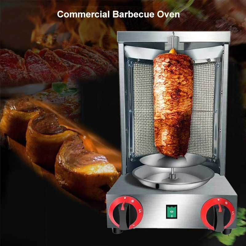 Commercial-Automatic-Rotary-Gas-Grill-Machine-Turkish-Barbecue-Maker ...