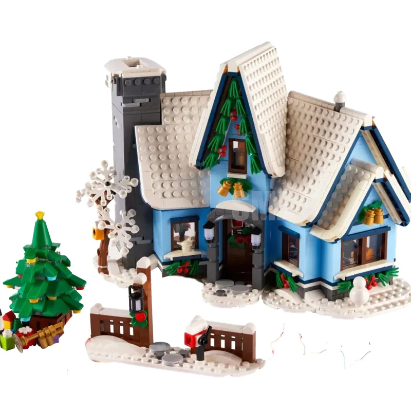10293-Model-Santa-s-Visit-Christmas-Tree-House-Toy-T88088-Building ...