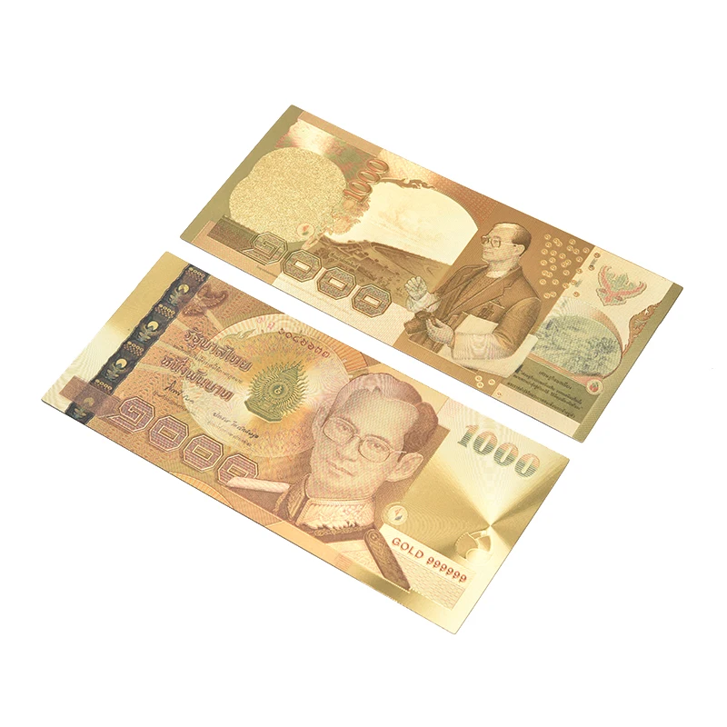 Thailand-Banknote-1000-Baht-in-24k-Gold-Paper-Money-Plastic-Frame ...