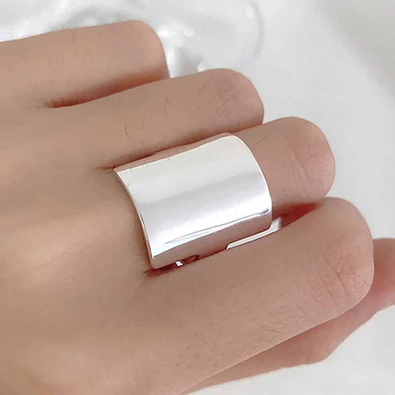 Anillo-minimalista-de-Plata-de-Ley-925-para-mujer-joyer-a-geom-trica ...