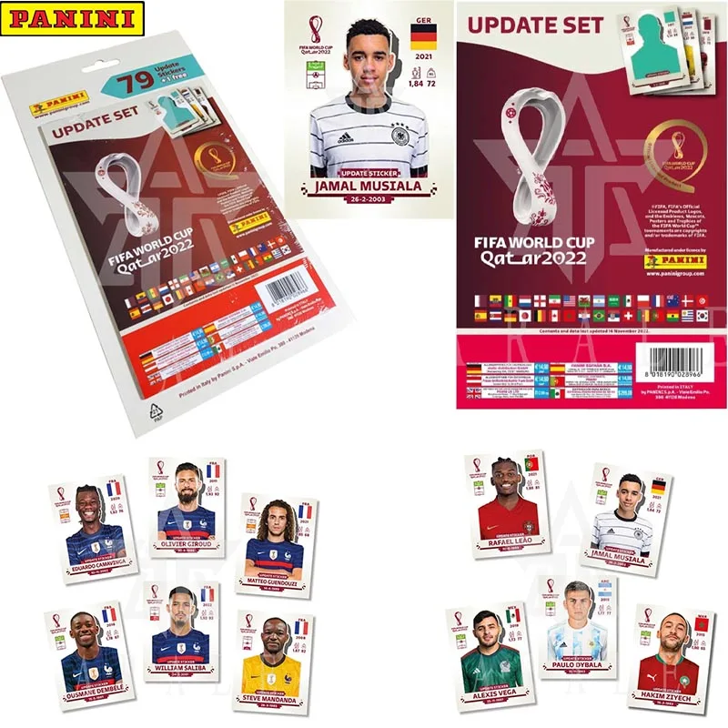 New-Panini-Sticker-Fifa-World-Cup-2022-Update-Packages-Official-Limited ...