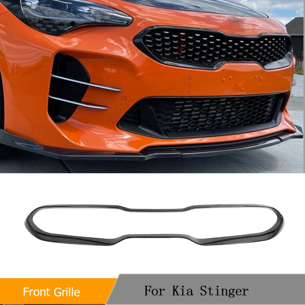 Front-Kidney-Bumper-Grille-Hood-Grill-Frame-For-KIA-Stinger-GT-EX ...
