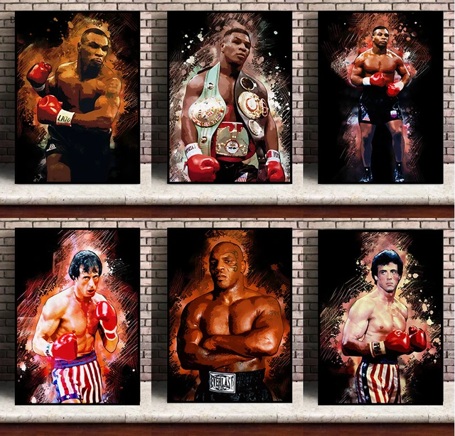 Boxing Legends Collage