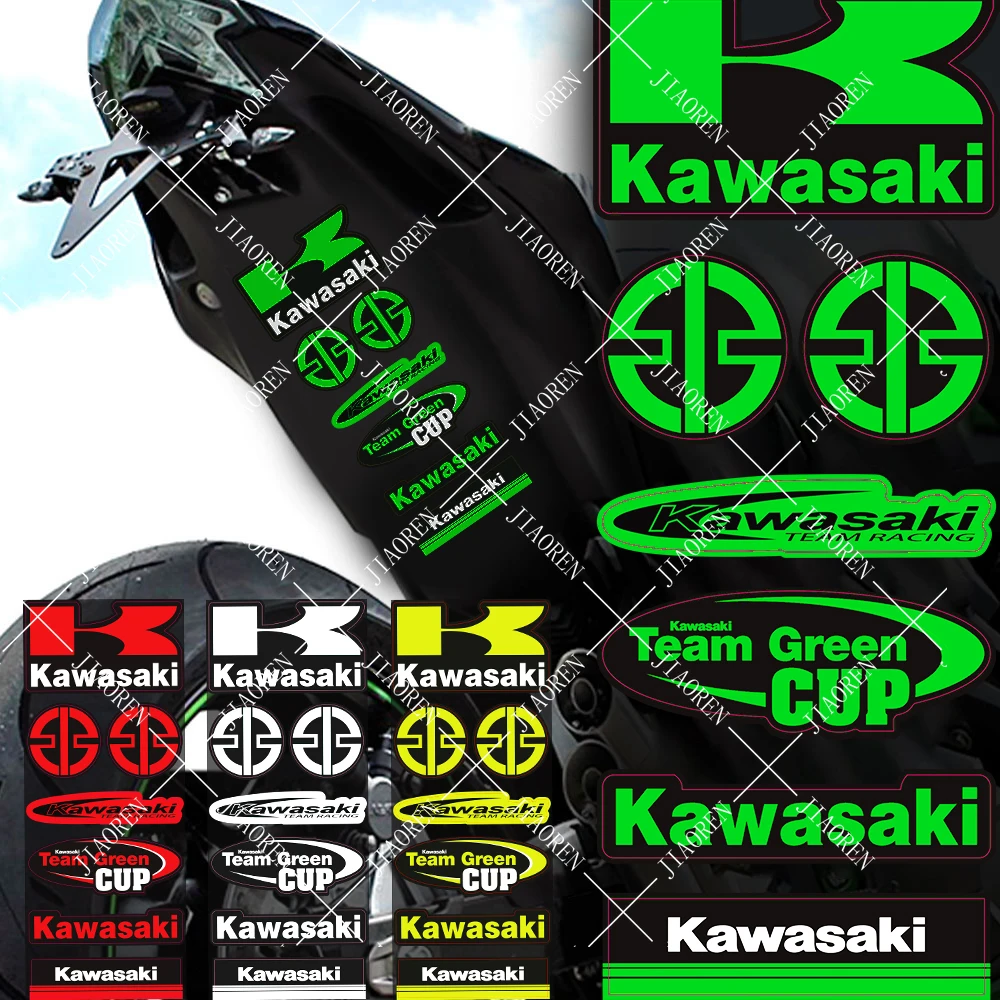 Motorcycle-For-Kawasaki-Sticker-Decal-Original-Waterproof-Fender-Neck ...