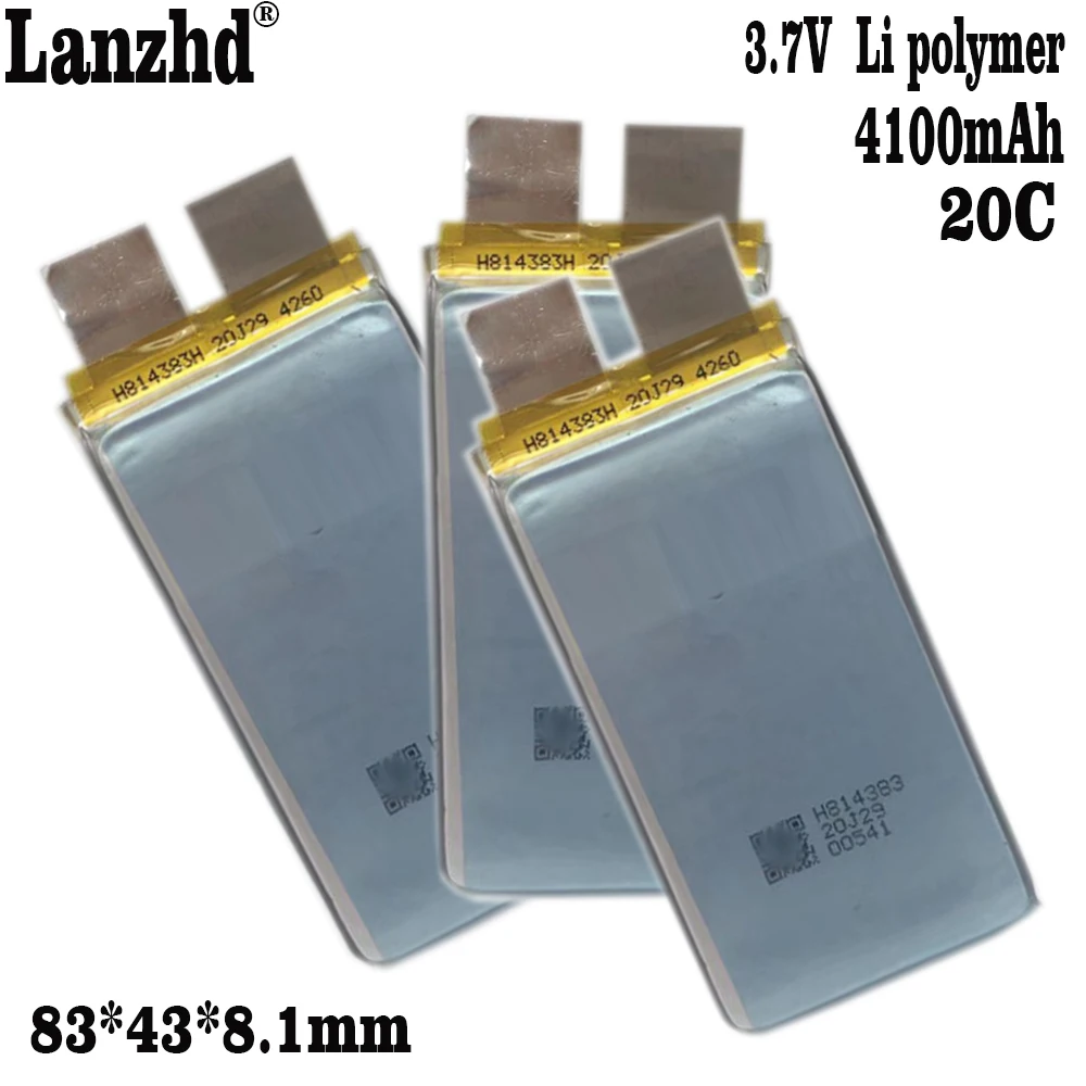 1-12pcs High power lithium battery 3.7V 20C 40C Battery For model ...