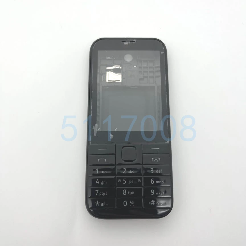 New-Full-Phone-Housing-For-Nokia-225-Asha-N225-Cover-Case-English-Or ...