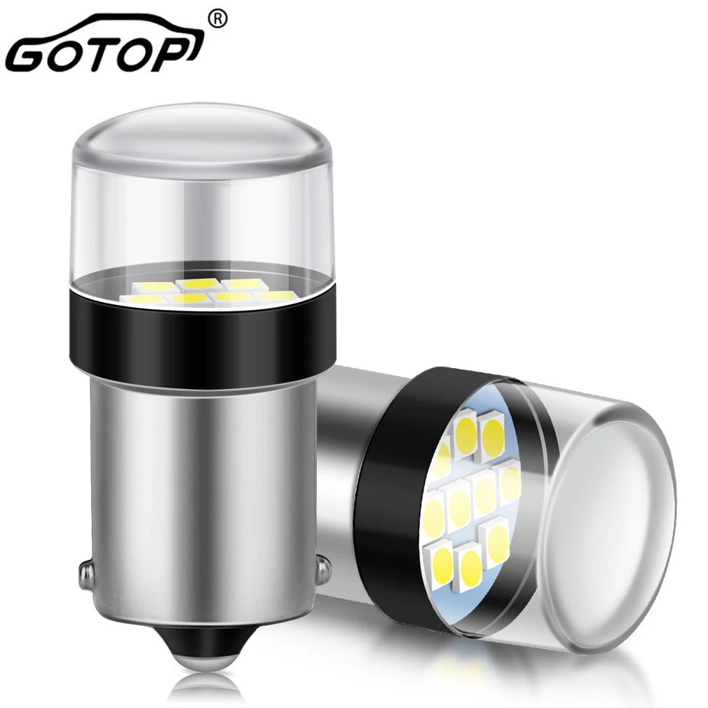 2pcs P21/5W Led 1157 BAY15D P21W Ba15S 1156 LED Bulb Turn Signal Light ...