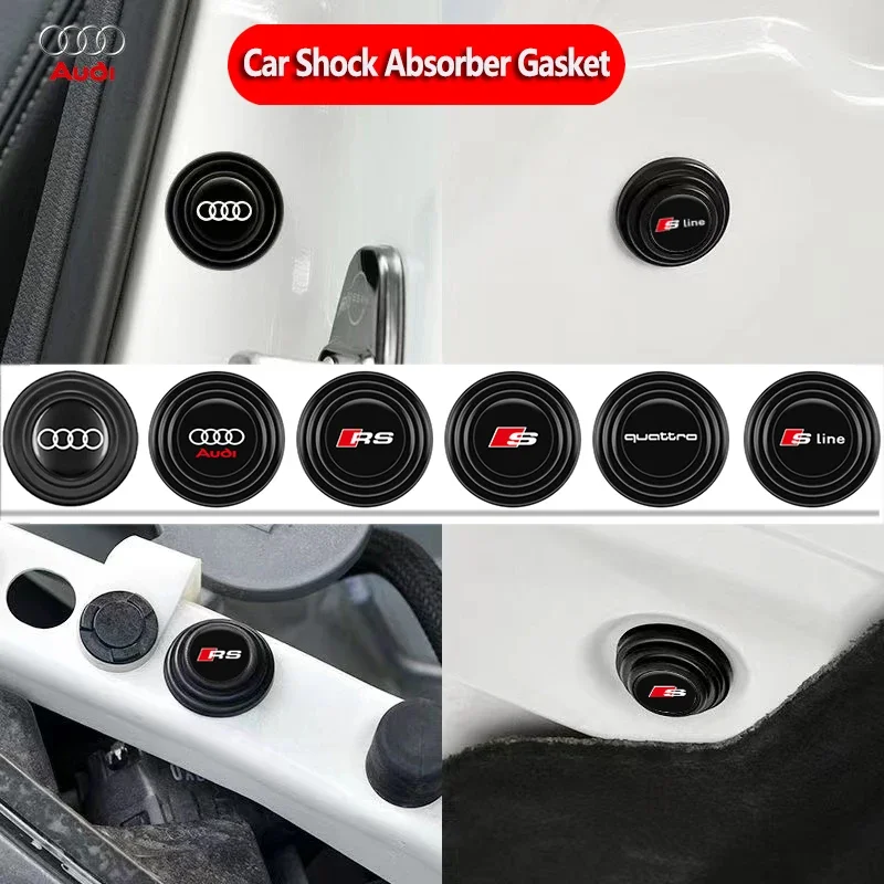 10PCS-Silicone-Car-Door-Anti-shock-Stickers-Hood-Trunk-Anti-collision ...