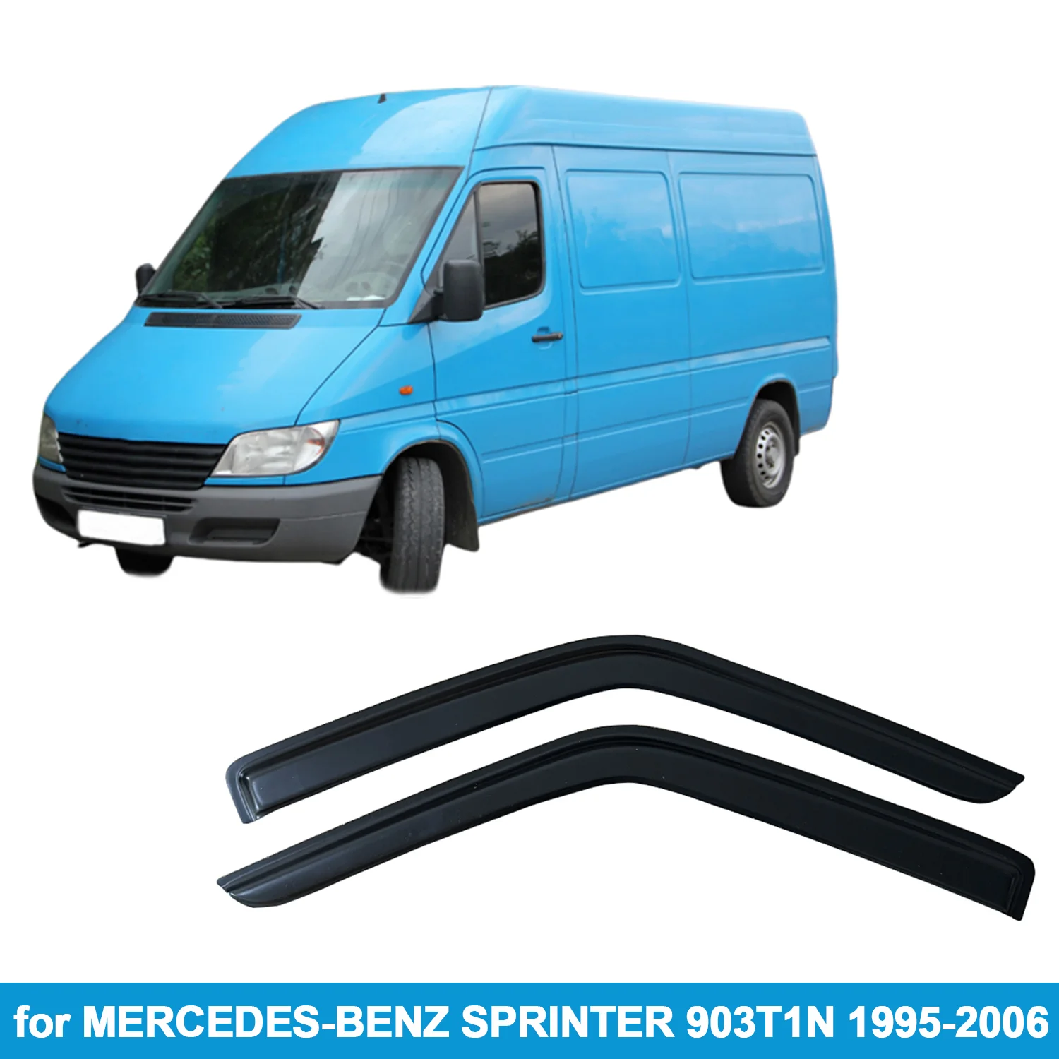 Window Visor for MERCEDES-BENZ SPRINTER 903T1N 1995-2006 Rain Guard ...