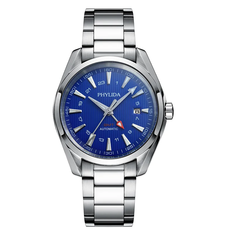 10BAR-Water-resistant-Automatic-GMT-Watch-Fashion-Luxury-Mechanical ...