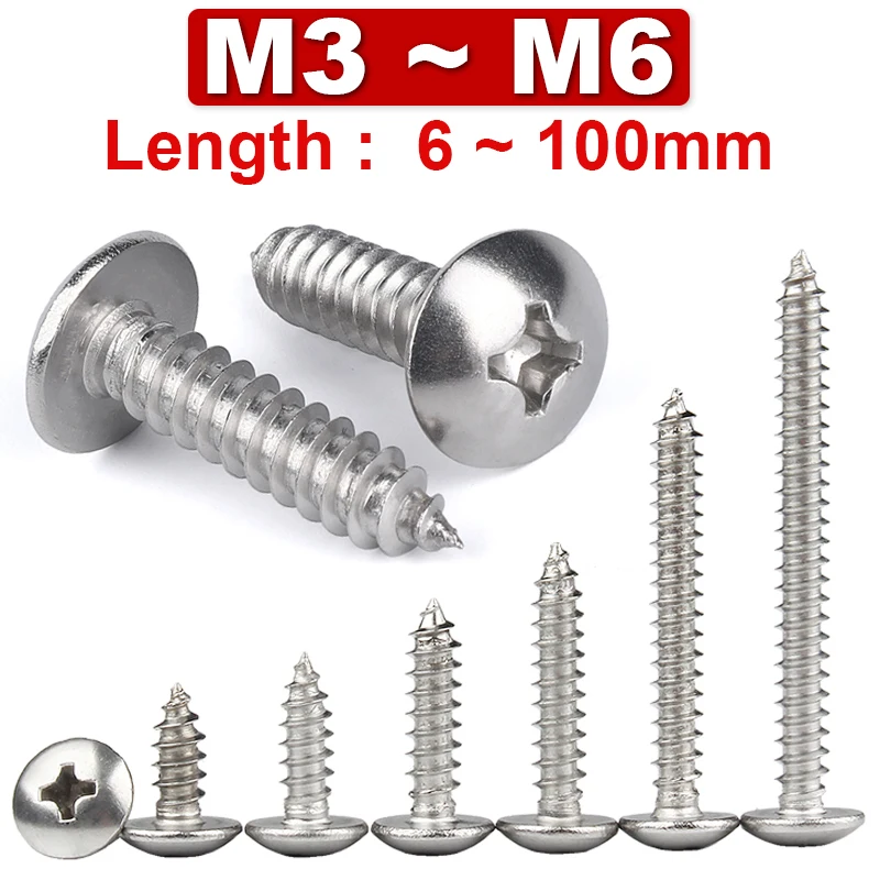 Pan Head Wood Screws