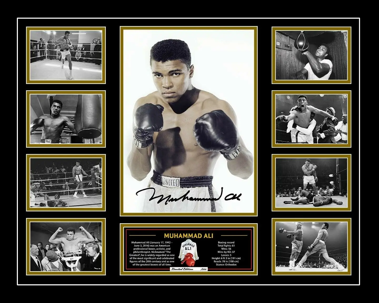 Muhammad Ali Boxing Stance