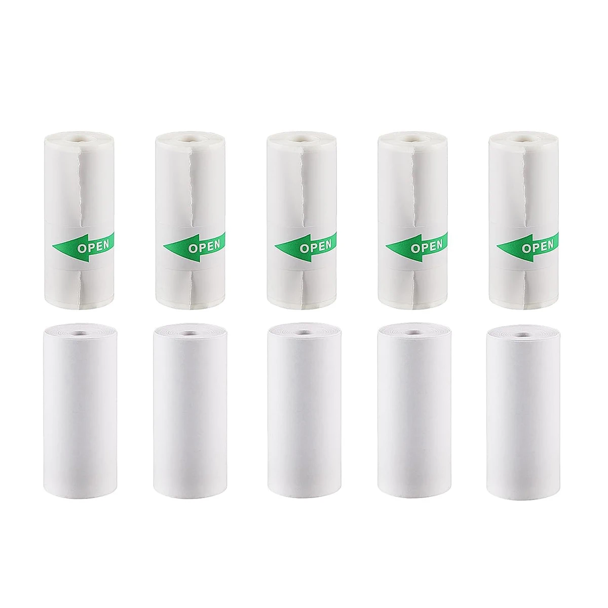 Pack of 12 Coreless Thermal Print Paper Rolls for Kids' Instant Cameras ...