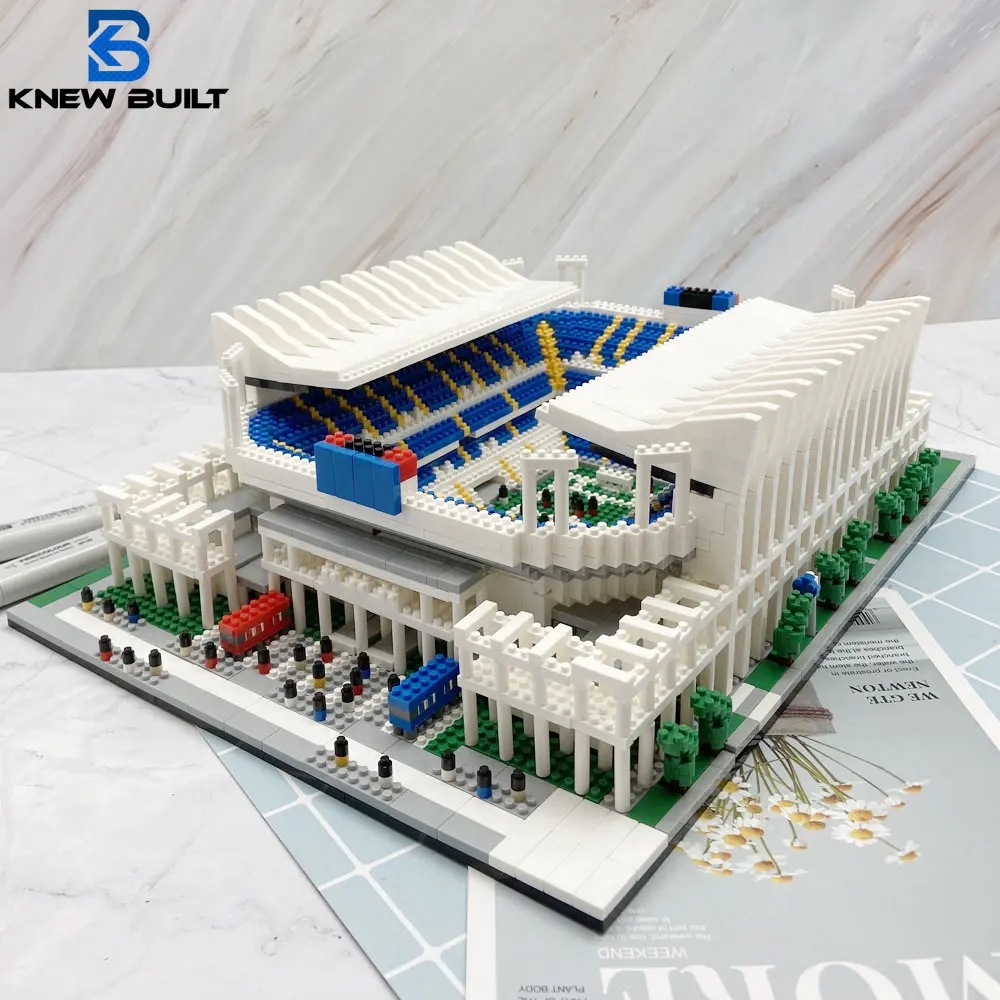 KNEW-BUILT-Soccer-Stadium-Model-Micro-Mini-Brick-Assemble-Architecture ...