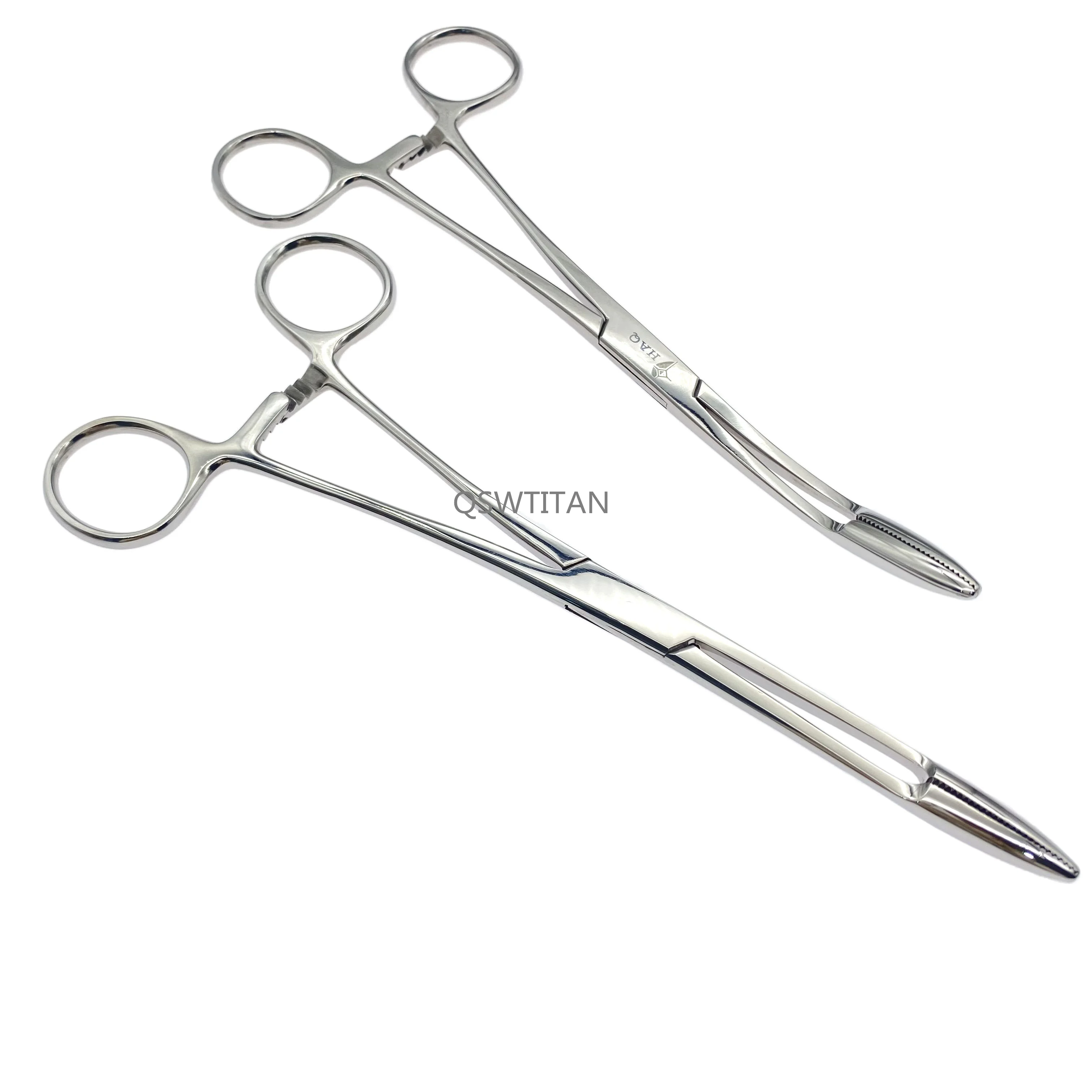 Curved Surgical Forceps
