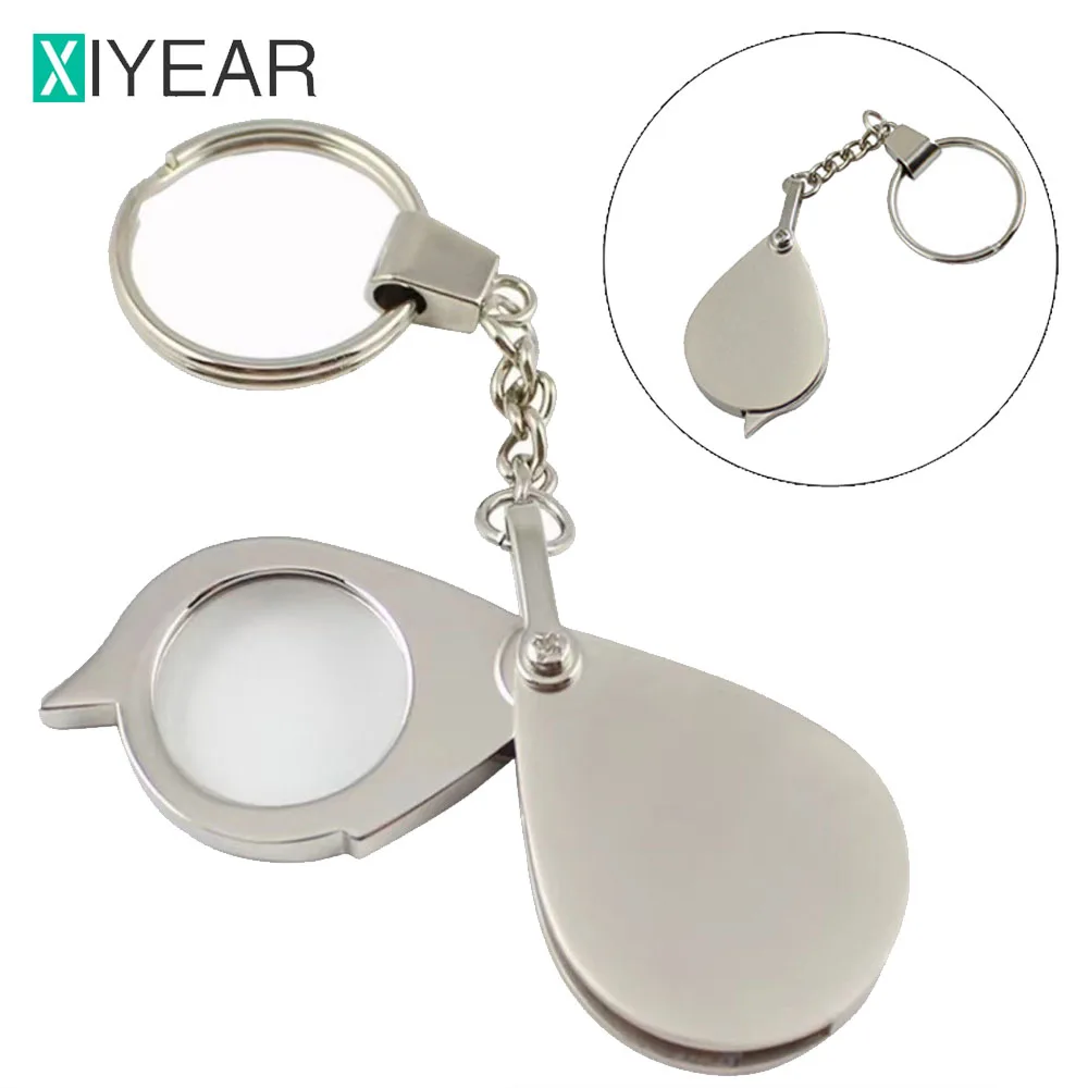 10X-Portable-Foldable-Keychain-Pocket-Magnifier-Mini-Diamond-Jewelry ...